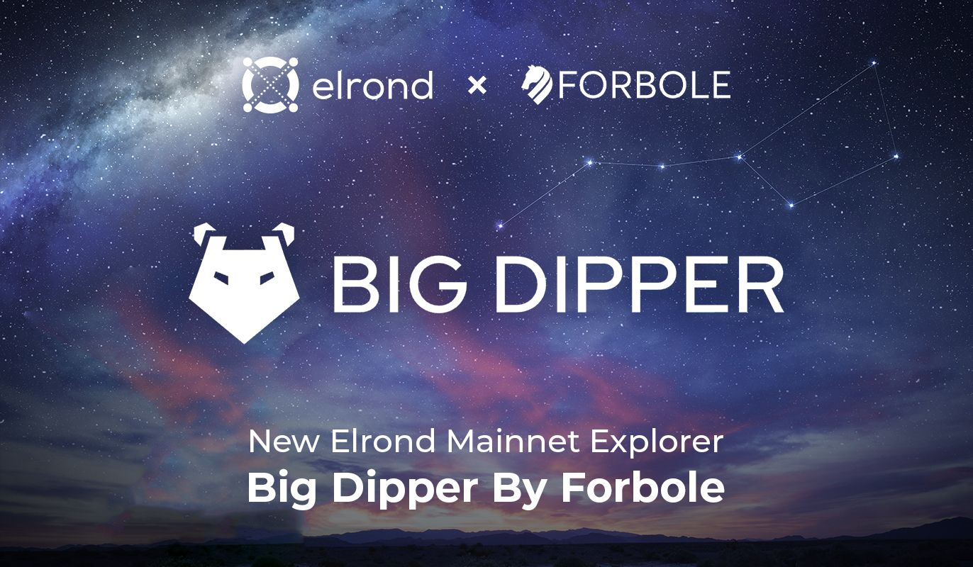 Nouvel explorateur du réseau principal d’Elrond : « Big Dipper » de Forbole est en direct ...
